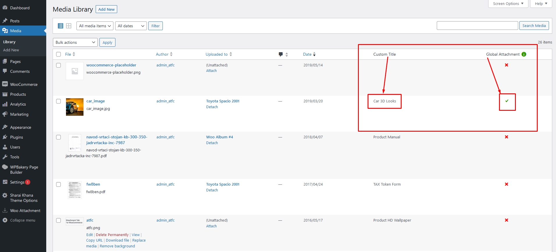 Attachment Tab For Woocommerce by xenioushk | CodeCanyon